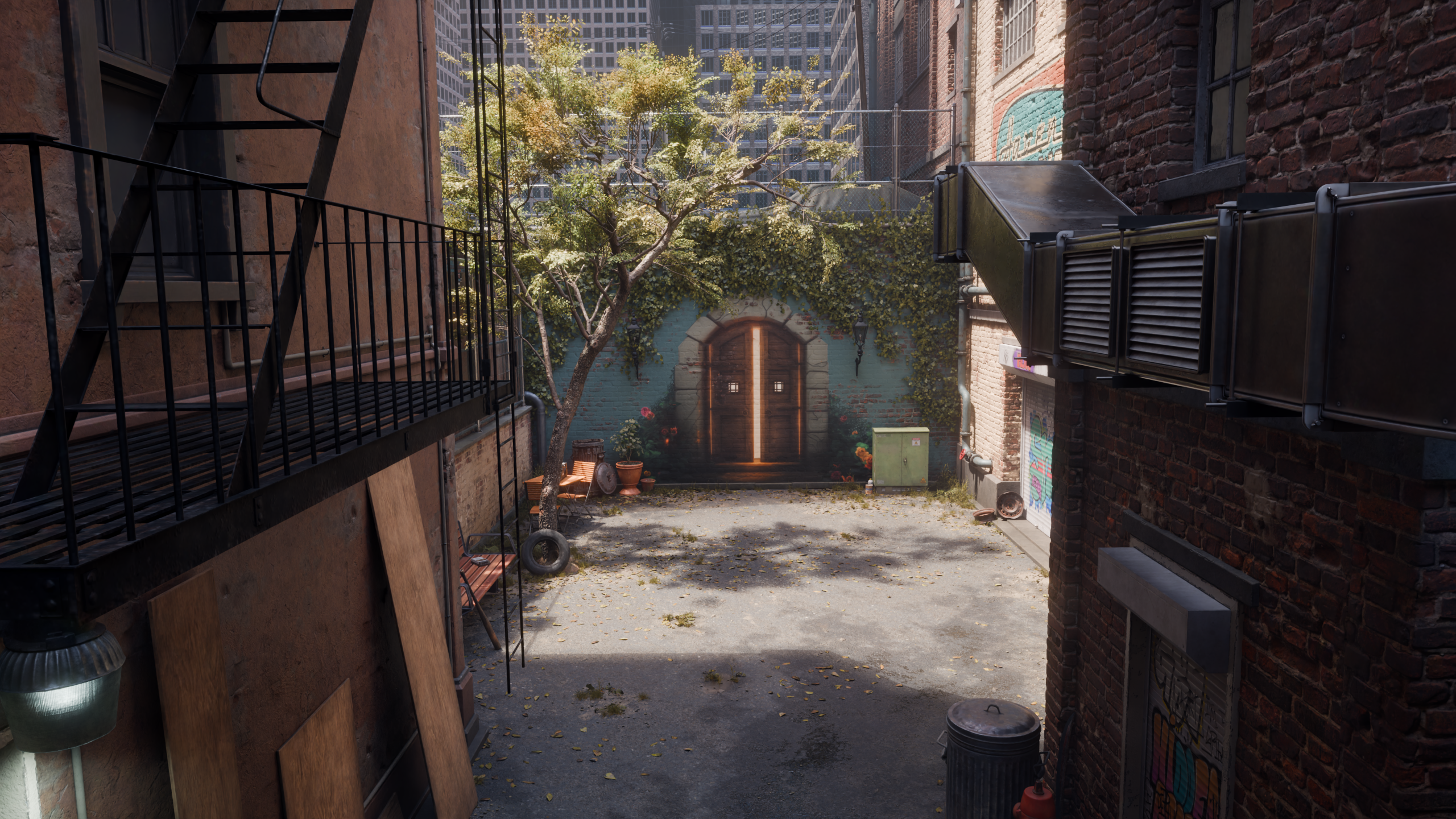 Hidden Alley: A Community Project – Poly Haven Blog