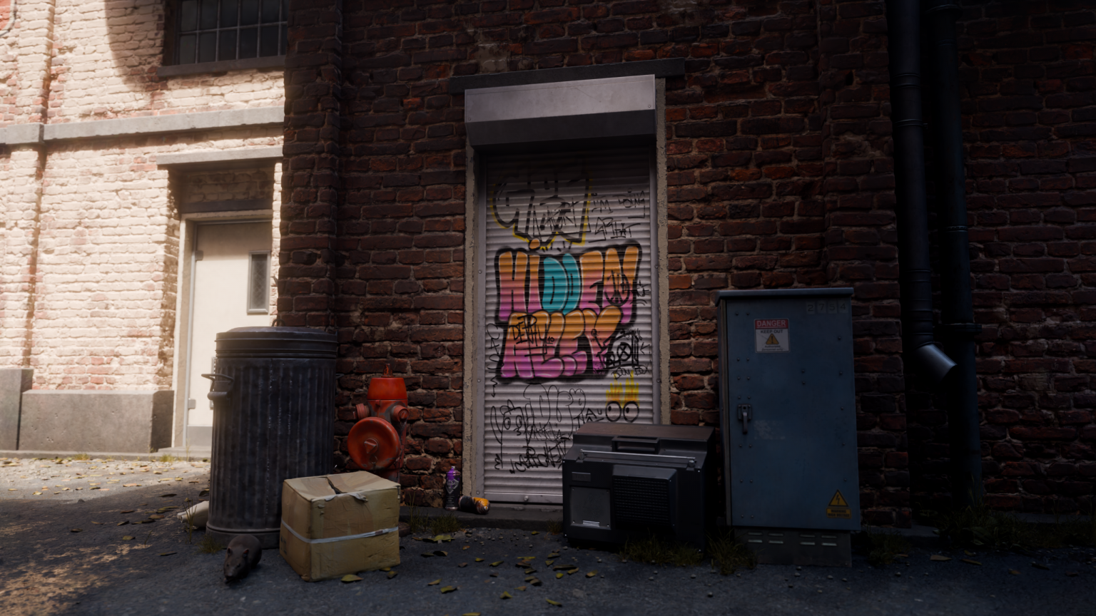 Hidden Alley: A Community Project – Poly Haven Blog