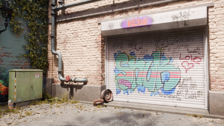 Hidden Alley: A Community Project – Poly Haven Blog